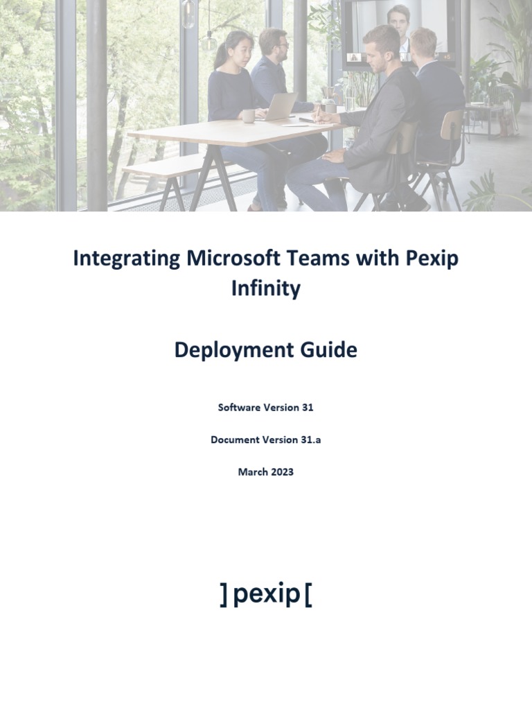 Pexip Infinity Microsoft Teams Deployment Guide V31.a | PDF | Port (Computer Networking ...