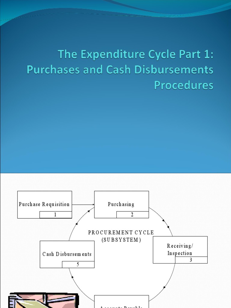 Expenditure Cycle | PDF | Accounts Payable | Electronic Data Interchange