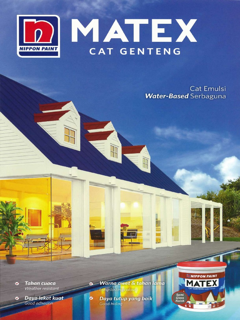 Matex Cat Genteng (MG812CC) - Compressed | PDF