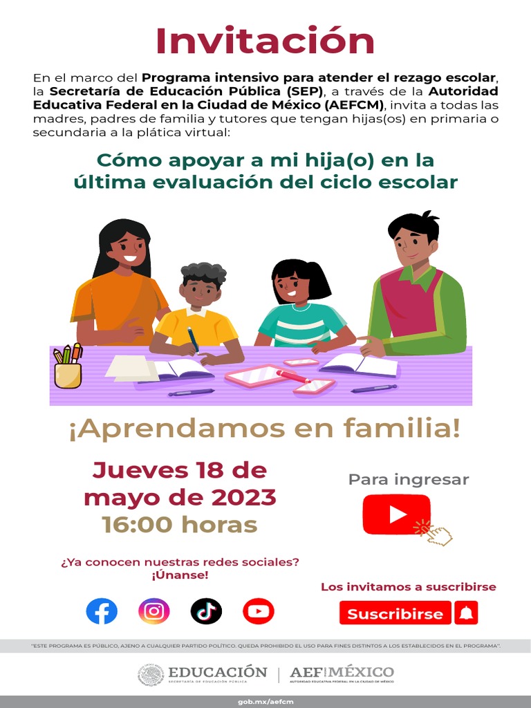 Invitacion Estrategias para Apoyar | PDF