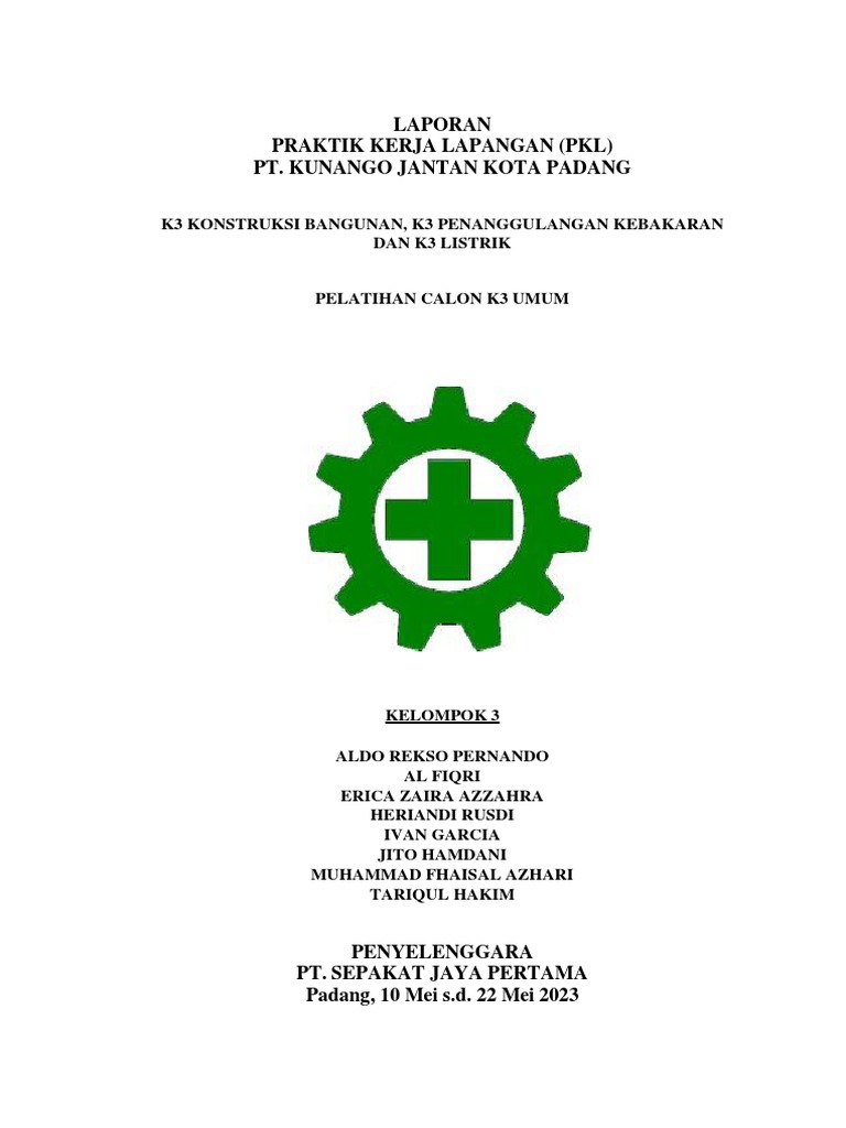 KLP 3 - (K3 Konstruksi, K3 Listrik, K3 Kebakaran) | PDF