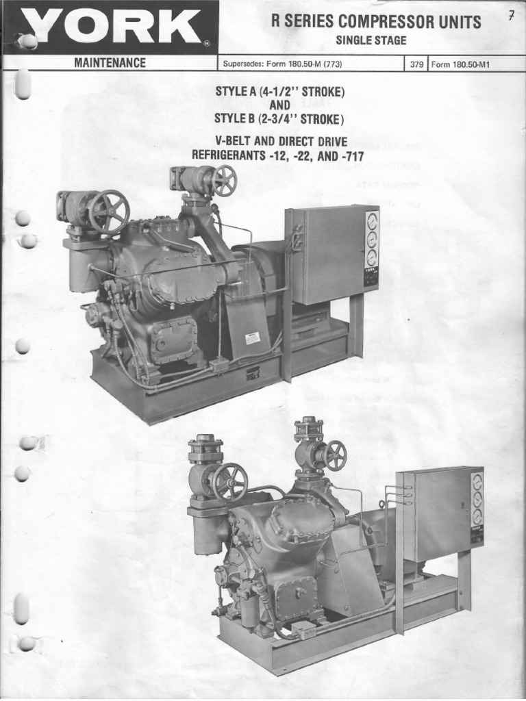 AC Compressor Maintenance Manual and Spare Parts | PDF