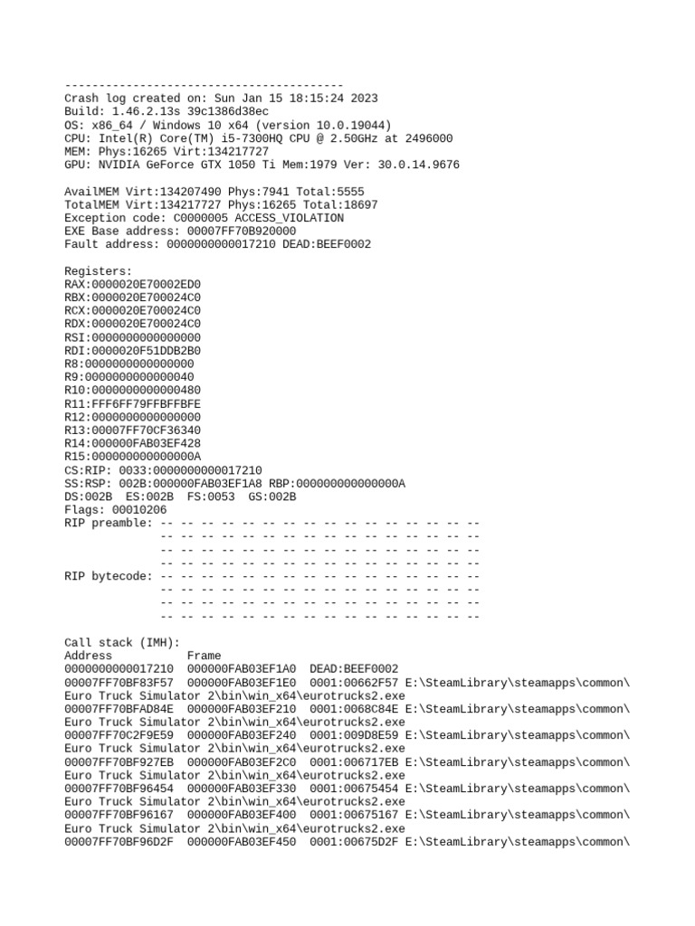 Game Crash | PDF | Software | Software Development