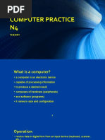 Computer Practice N4 Theory Memo Activity 1 | PDF