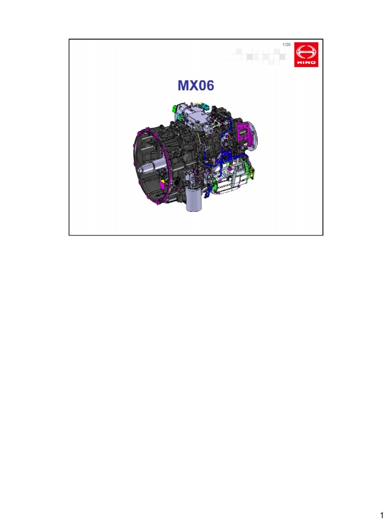 Transmission MX06 | PDF
