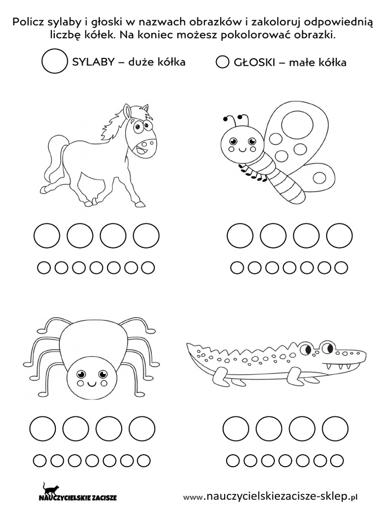 Policz Sylaby I Głoski | PDF