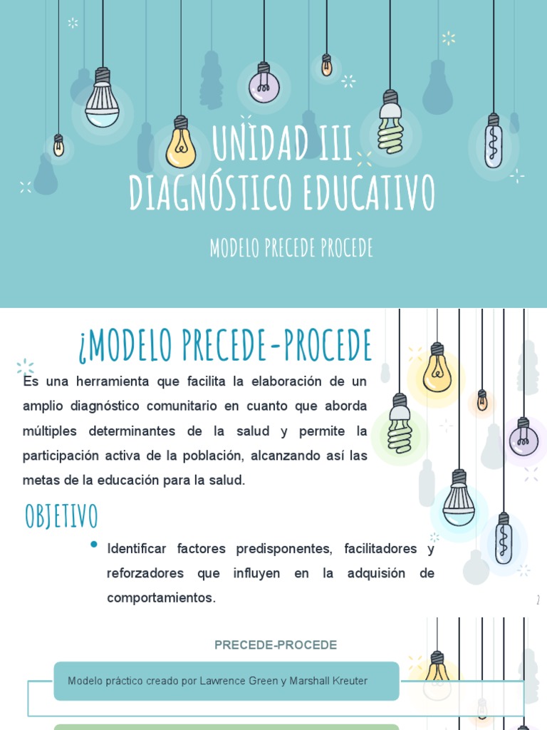 Modelo Precede Procede - Educación para La Salud | PDF | Educación para ...