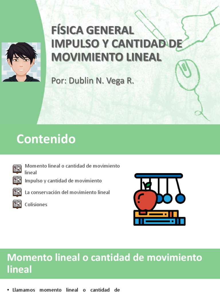 FG - Tema 05 - Impulso y Cantidad de Movimiento Lineal | PDF | Impulso ...