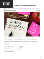Understanding Korean Batchim Rules | PDF | Consonant | Human Voice