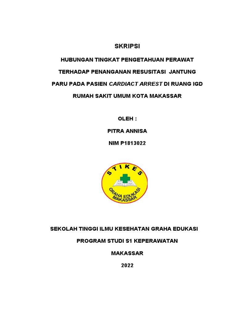 Pengetahuan Perawat & RJP di IGD Makassar | PDF