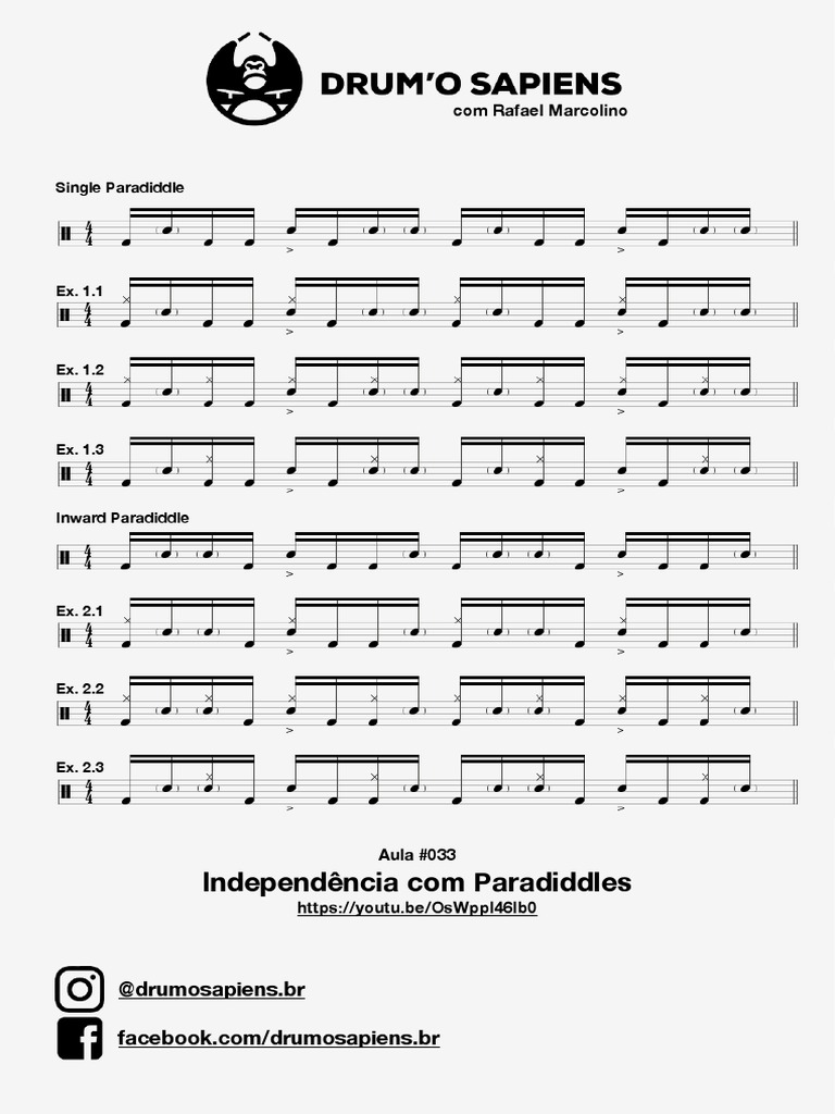 Partituras de Bateria | PDF