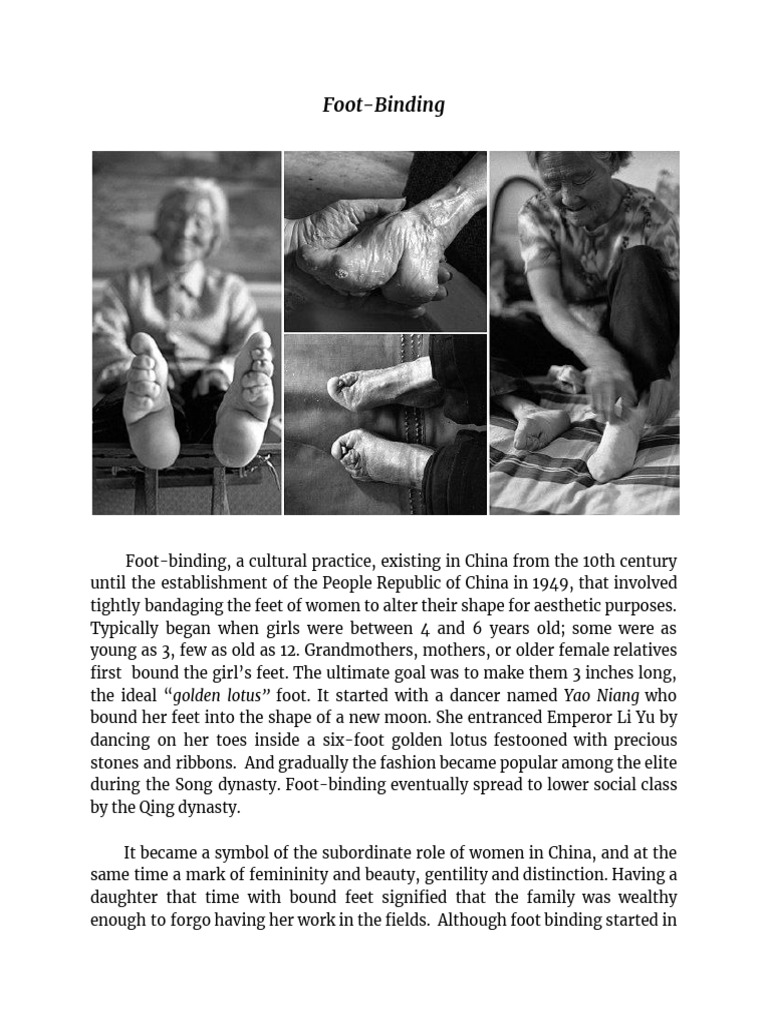 Foot Binding | PDF | China | World Politics
