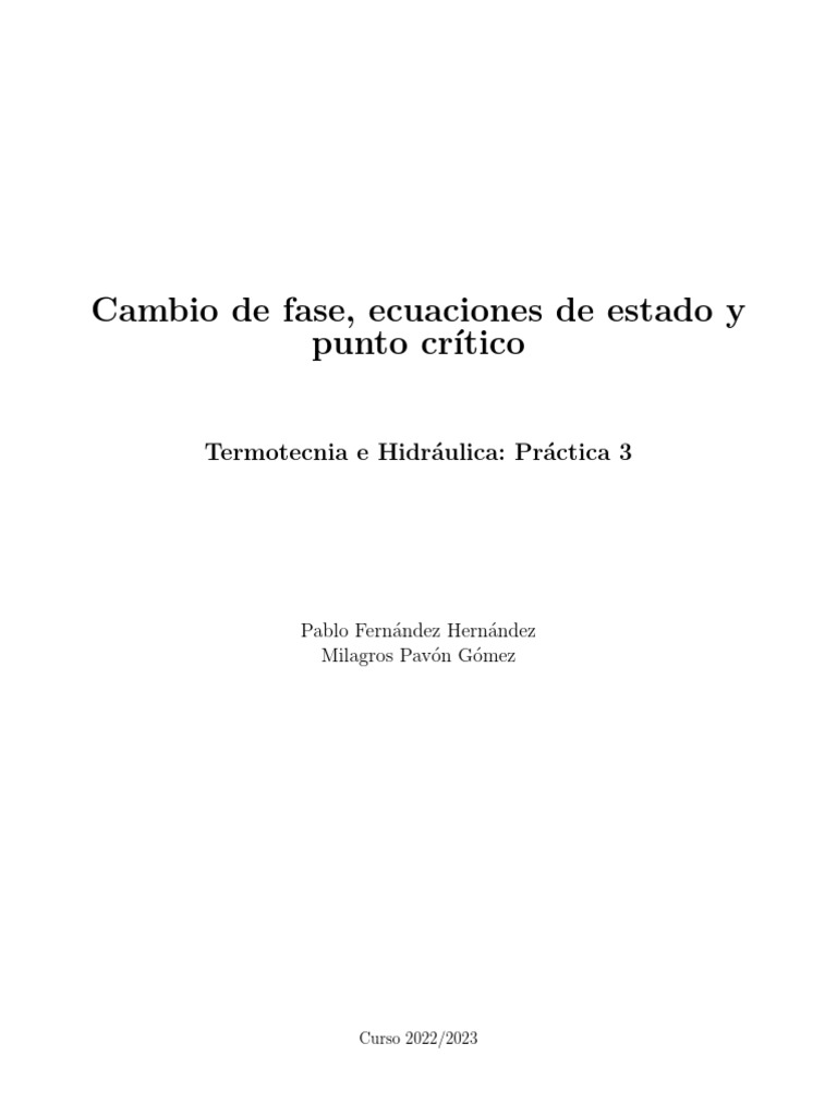 PR Cticas Termo | PDF | Gases | Fase (materia)