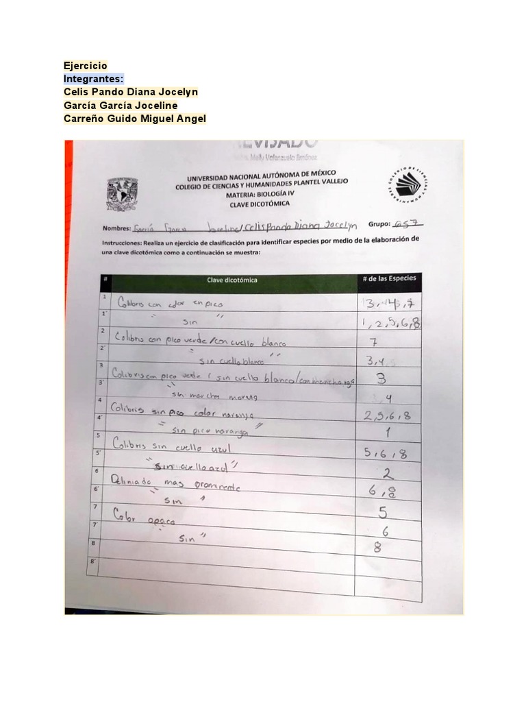 Ejercio de Dicomatia (Corregido) | PDF