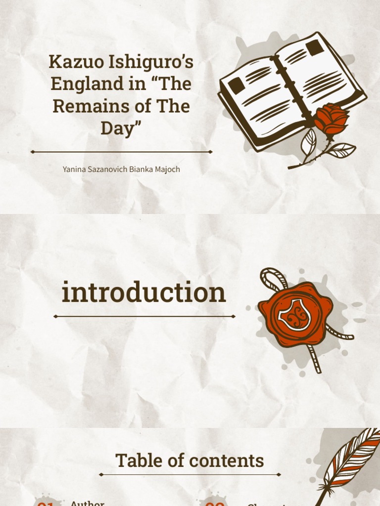 The Remains of The Day | PDF