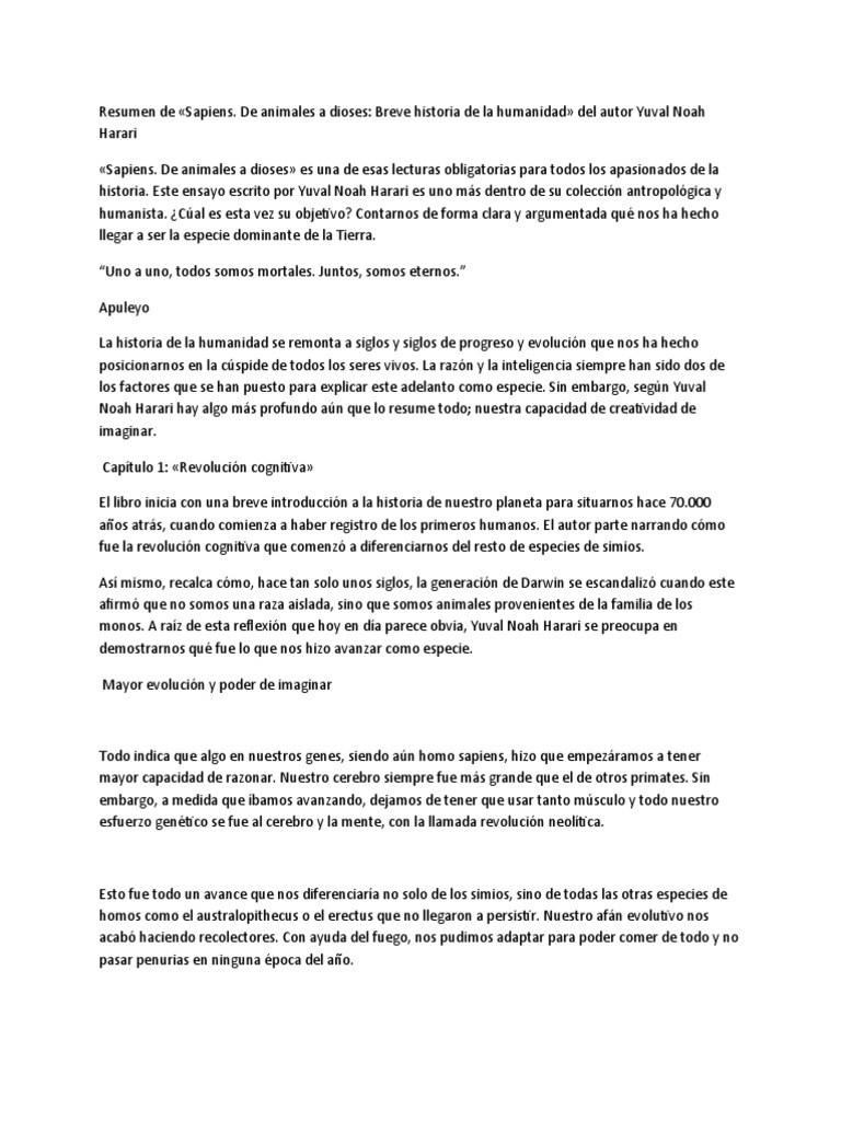 Gaaa 3 0 Pdf Homo Sapiens Evolución