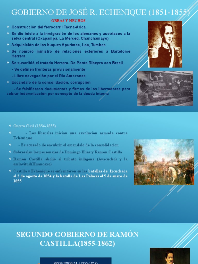 Gobierno de José R. Echenique | PDF | Historia | Clásicos