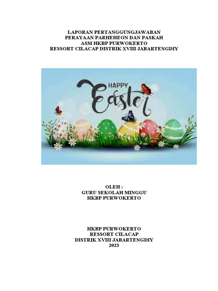 LPJ Paskah Asm 2023 - Fix Bangett | PDF