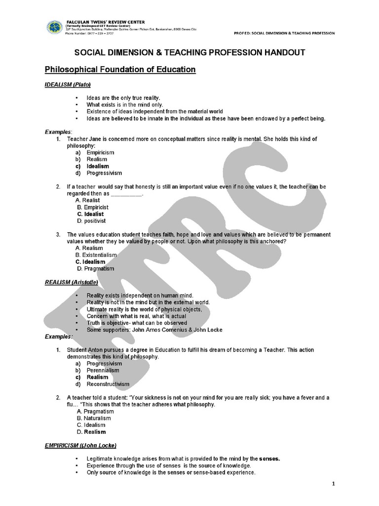Social Dimensions and The Teaching Profession | PDF