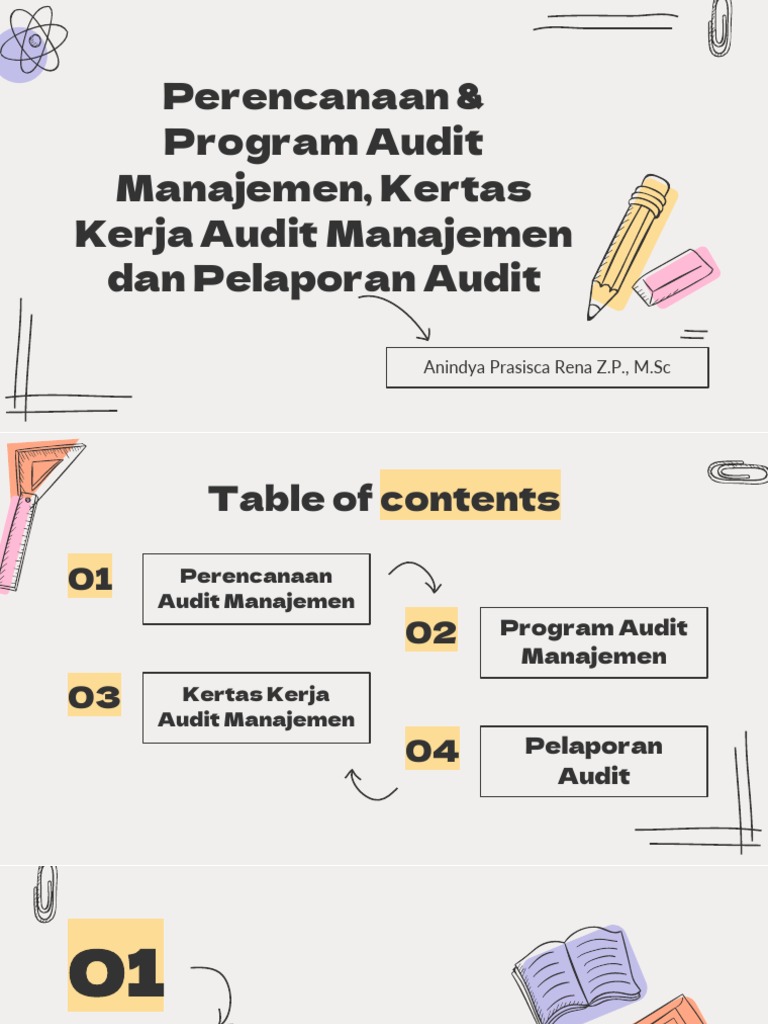 Chapter 3 Perencanaan, Program, Kertas Kerja, Pelaporan Audit Manajemen | PDF