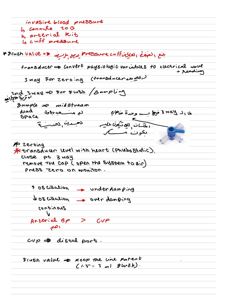 Invasive Blood Pressure | PDF | Cardiovascular System | Clinical Medicine