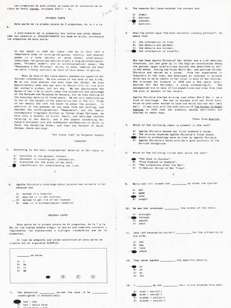 Ingles 5a1 | PDF | Grocery Store | Supermarket