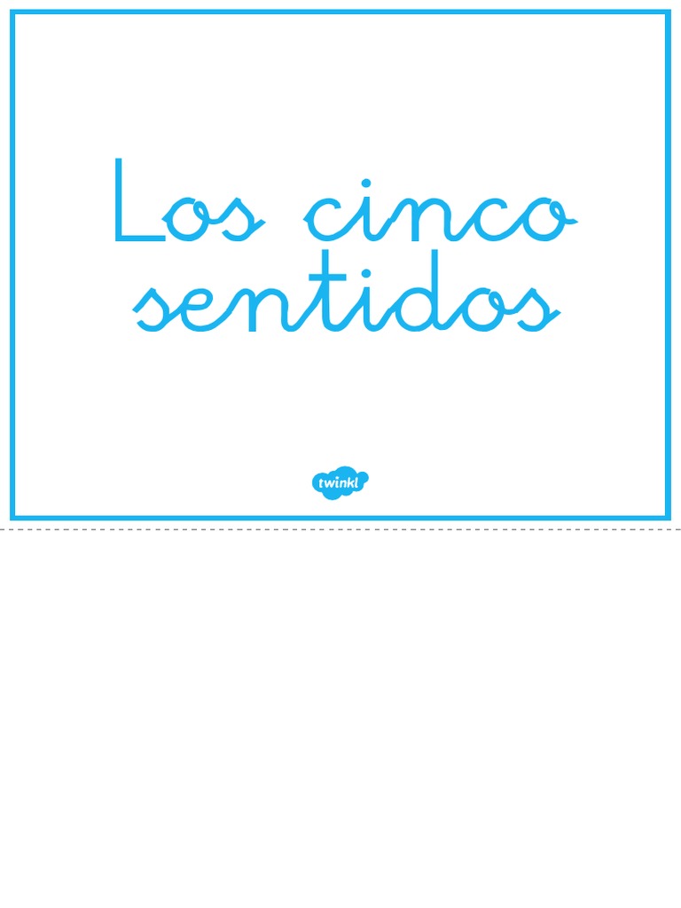 Carteles Cinco Sentidos | PDF | Gusto | Percepción visual