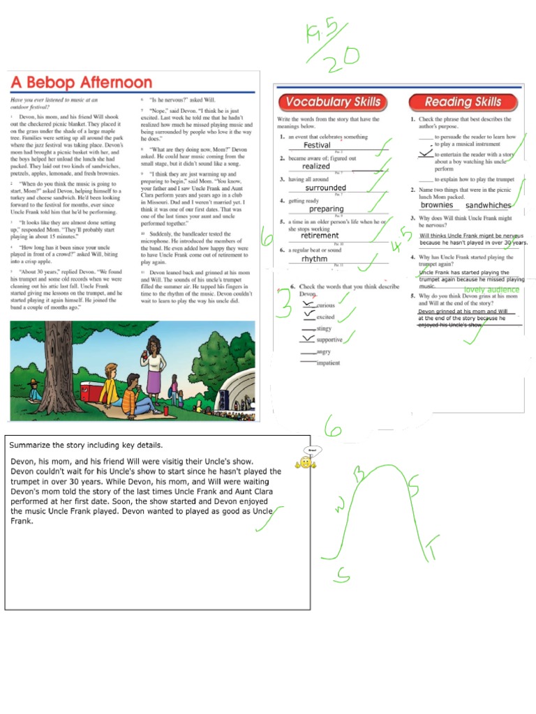 Reading Worksheets Pdf