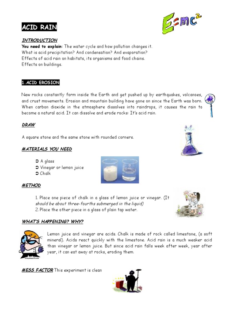Acid Rain 11 | PDF | Rain | Physical Geography