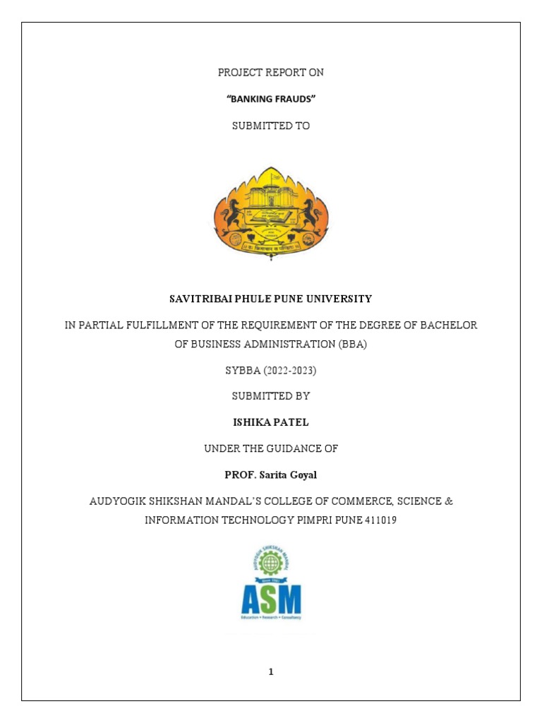 Banking Frauds Pdf