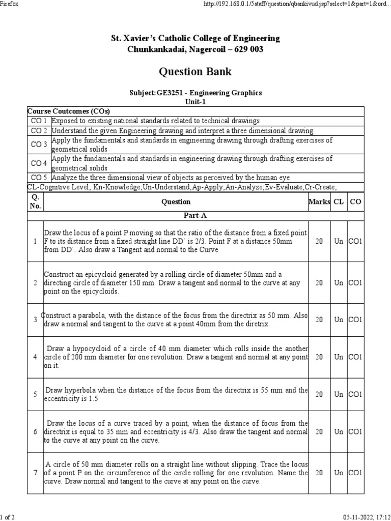 Eg Unit 1 QP | Download Free PDF | Circle | Euclidean Plane Geometry