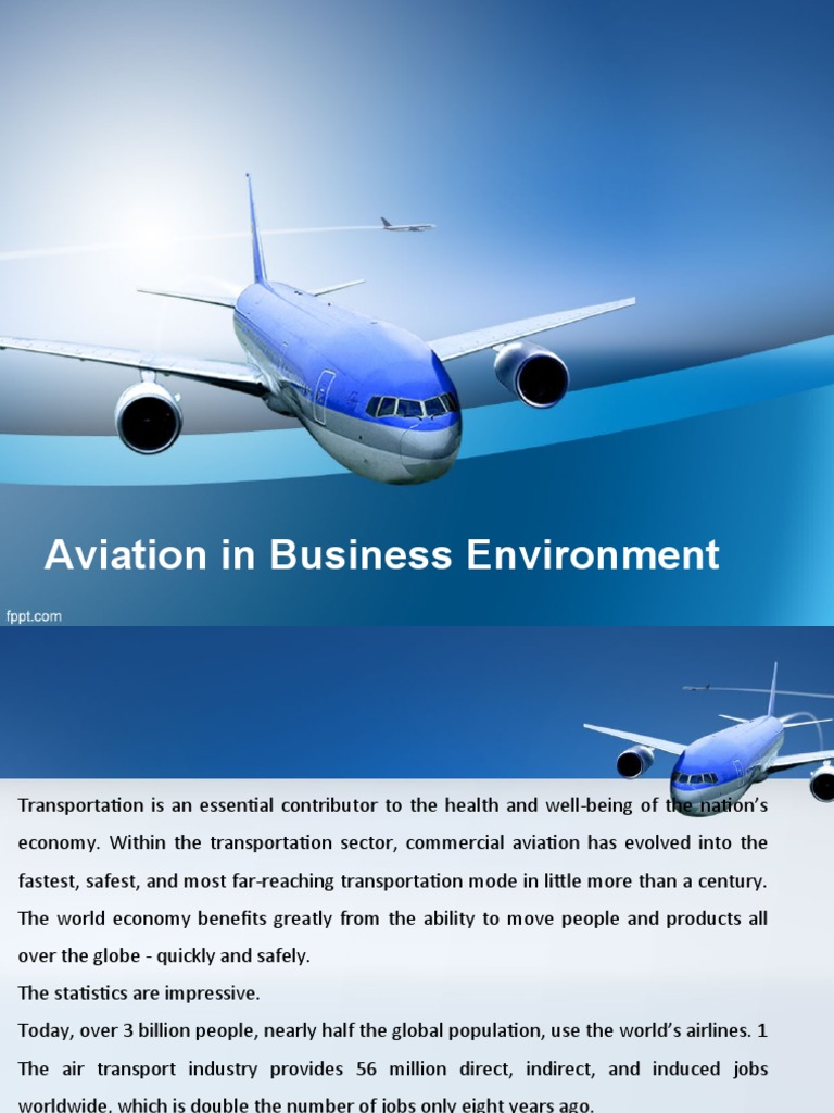 Business Aviation's Economic Impact | PDF | Airlines | Aviation