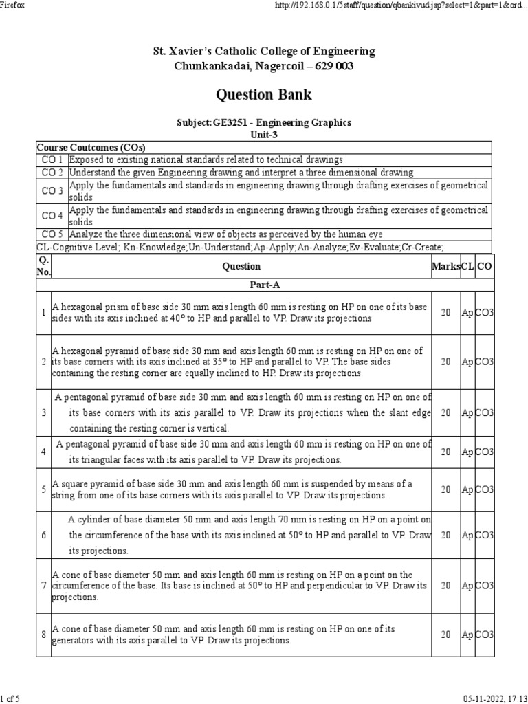Eg Unit 3 QP | PDF | Geometry | Geometric Shapes