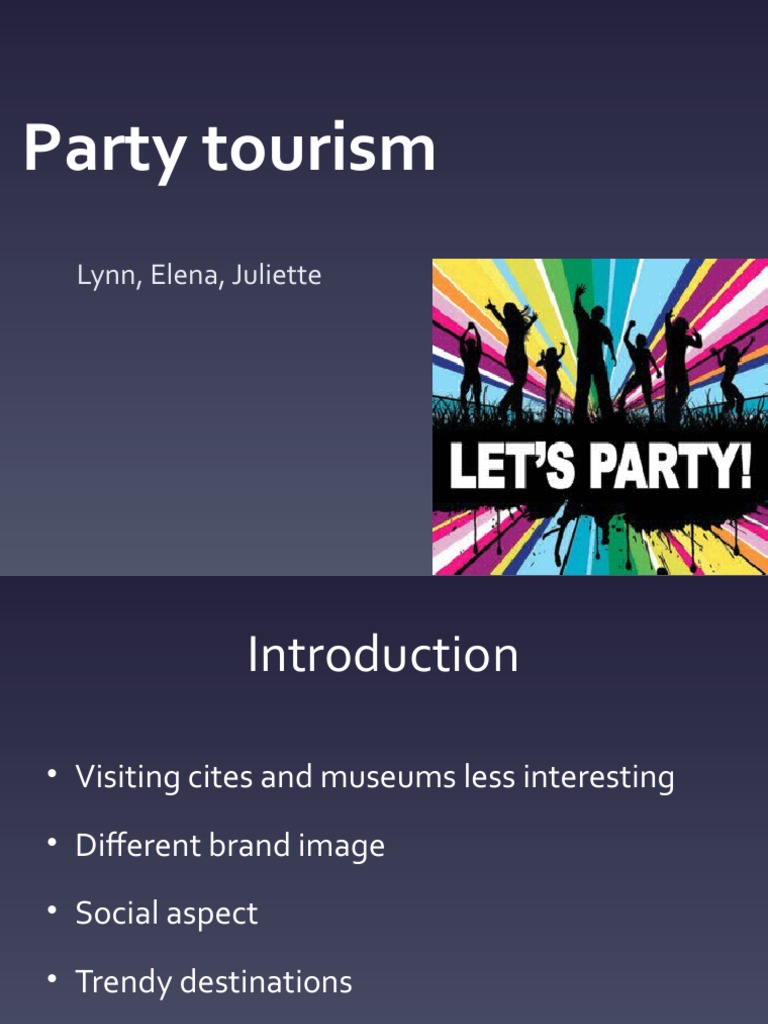 Understanding Party Tourism Trends | PDF