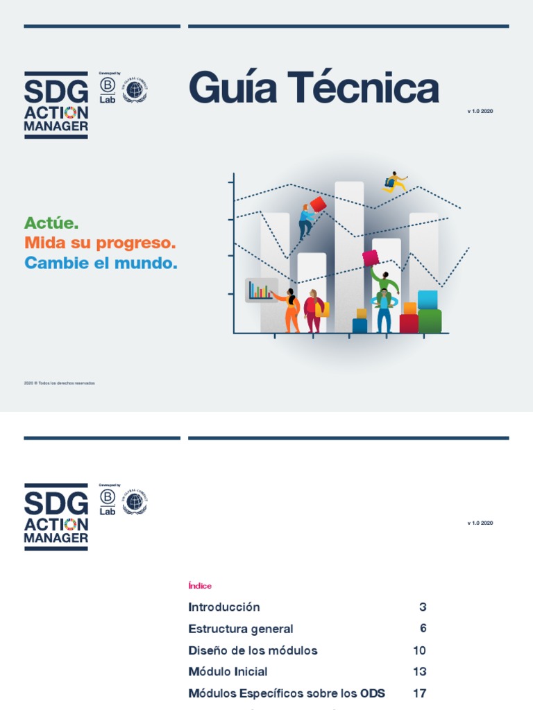 Guía Técnia SDG Action Manager | PDF | Sustentabilidad | Naciones Unidas