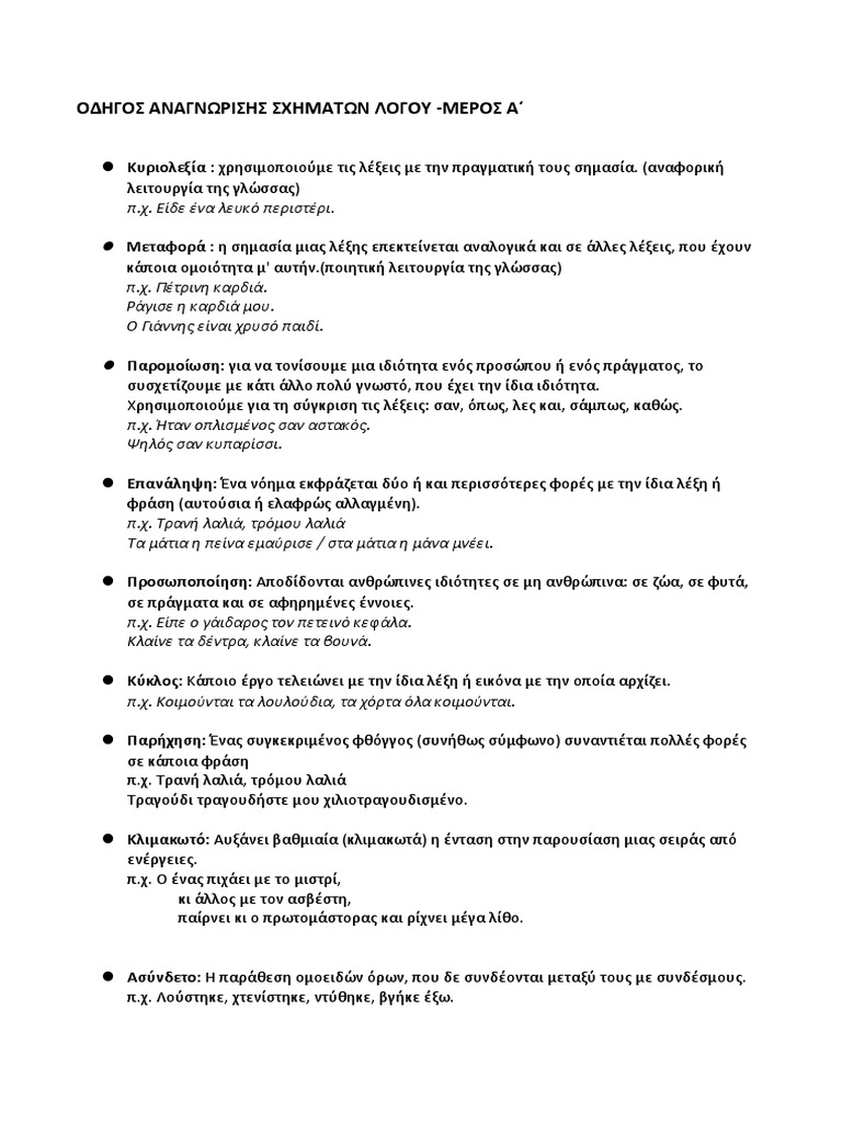 ΟΔΗΓΟΣ ΑΝΑΓΝΩΡΙΣΗΣ ΣΧΗΜΑΤΩΝ ΛΟΓΟΥ | PDF