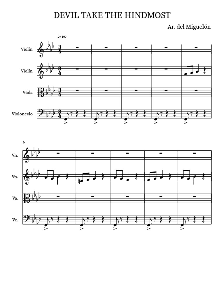 Devil Take The Hindmost | PDF