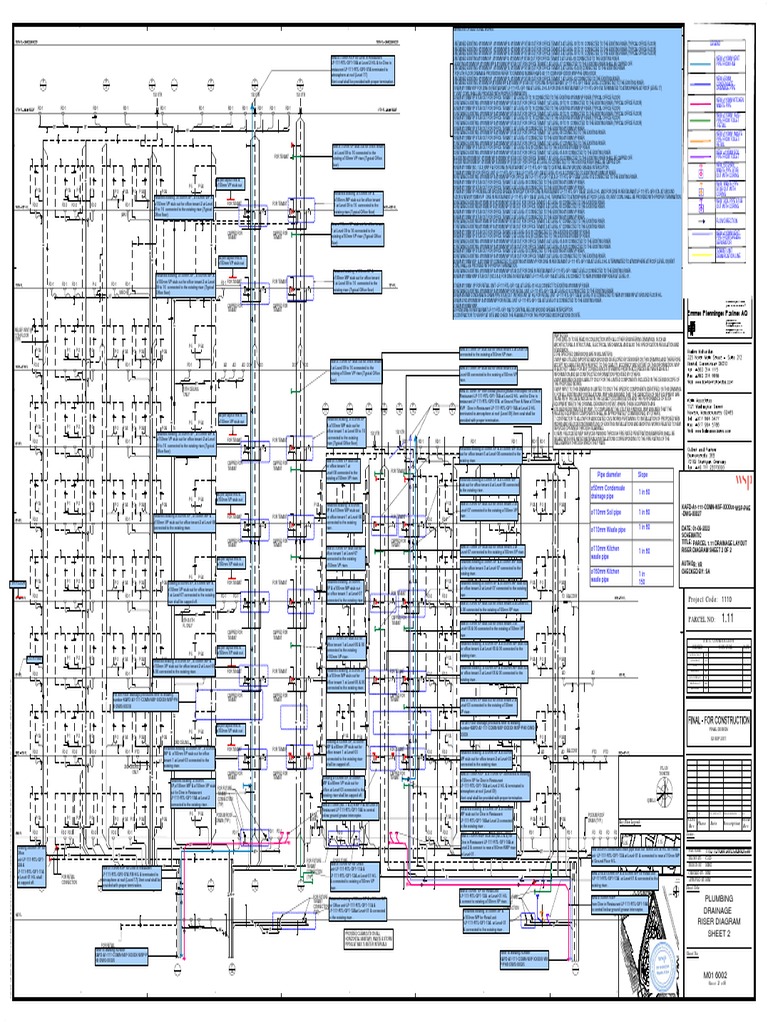 Kafd-A1-111-Comn-Nsf-Xxxxx-Wsp-Phe-Dwg-00027 (Riser) | PDF | Civil ...