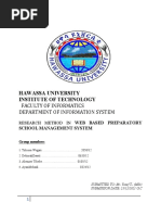 Students Attendance Management System Report | PDF | Feasibility Study ...