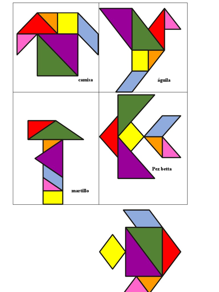 Figuras Tangram | PDF