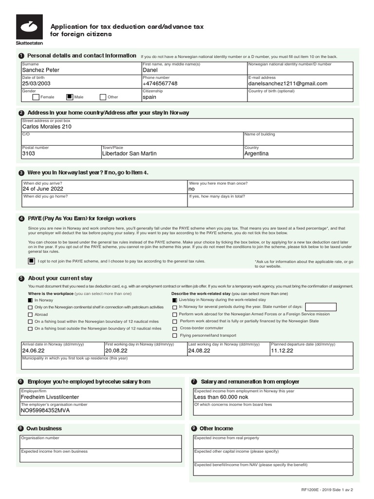 SUA Form Danel | Download Free PDF | Identity Document | Payments