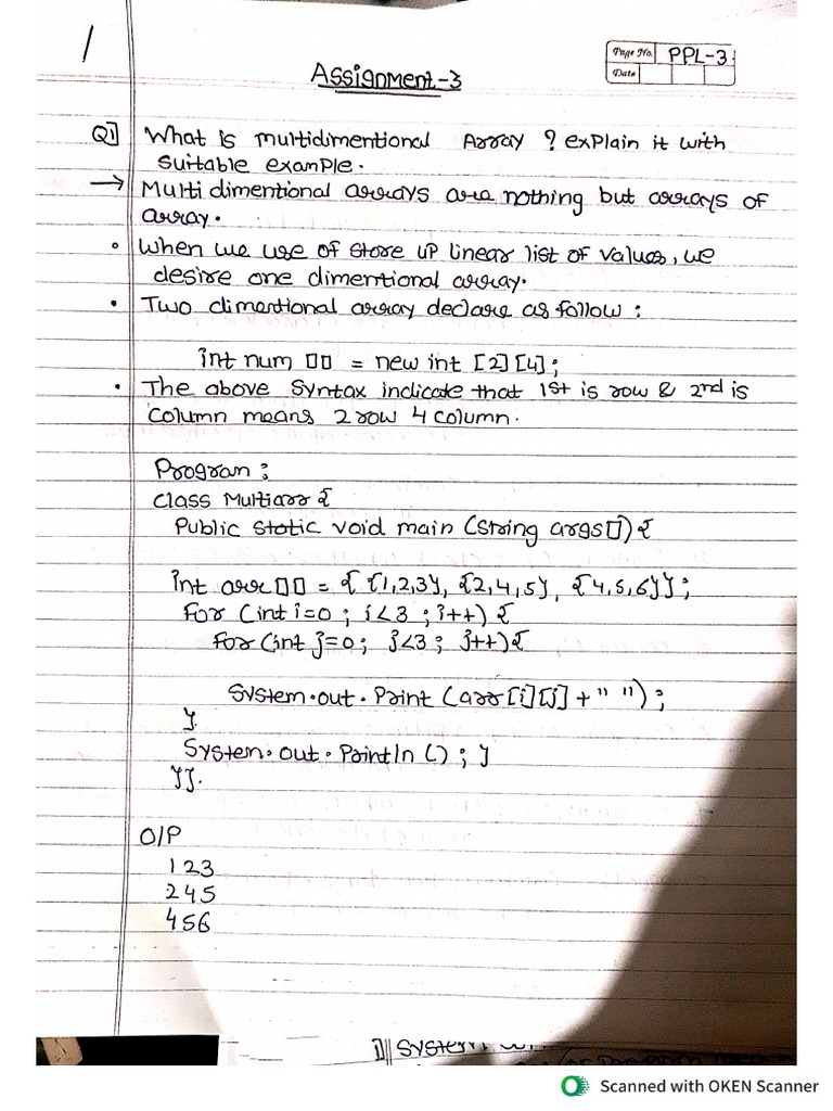 PPL Assignment 3 | PDF