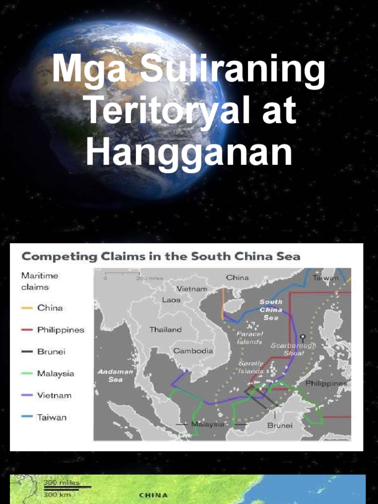 Mga Suliraning Teritoryal at Hangganan | PDF