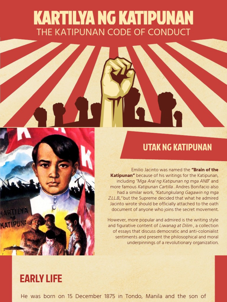 Kartilya NG Katipunan | PDF | Philippines | Spanish East Indies