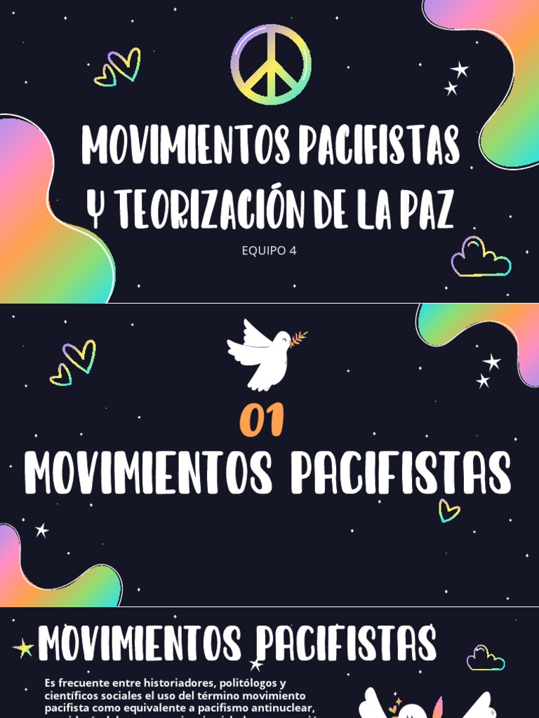 Movimientos Pacifistas CDP | PDF | Pacifismo | Paz