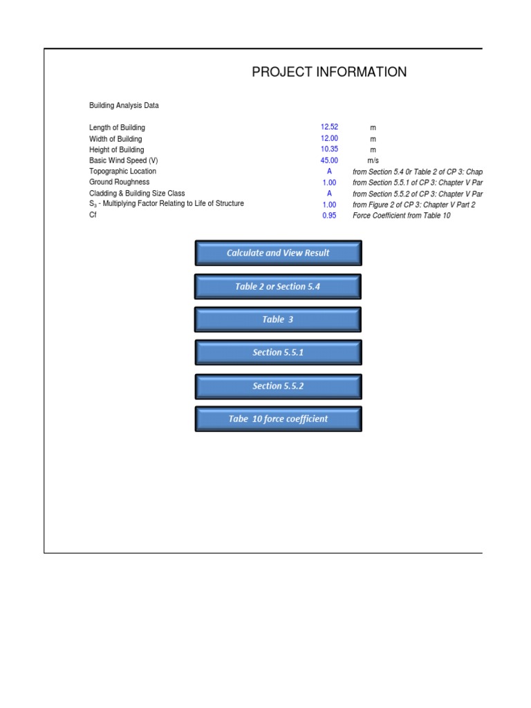 Wind Analysis Cp3 British Standard Updated PDF Free | PDF
