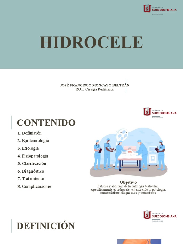 HIDROCELE | PDF | Causas de la muerte | Ciencias de la Salud