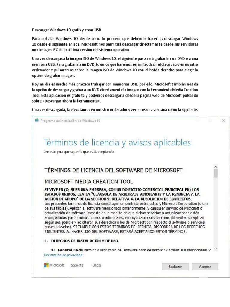 Pasos para Instalar Windows | PDF | Windows 10 | Microsoft Windows
