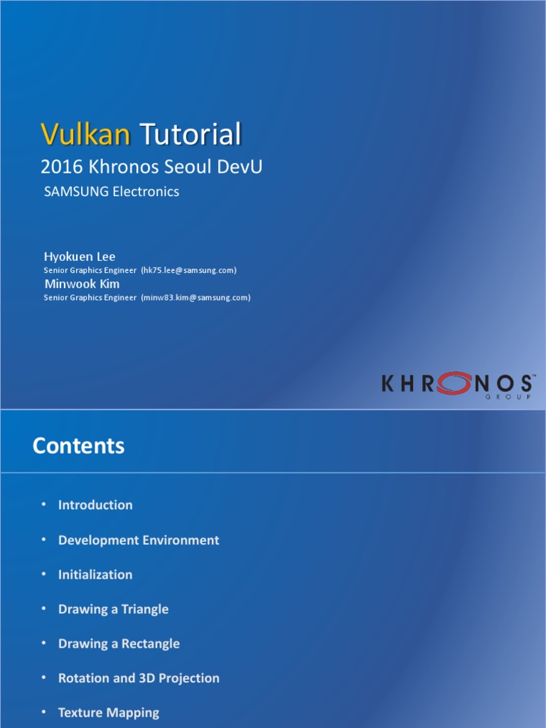 1 Vulkan Tutorial - English | PDF | Shader | Texture Mapping