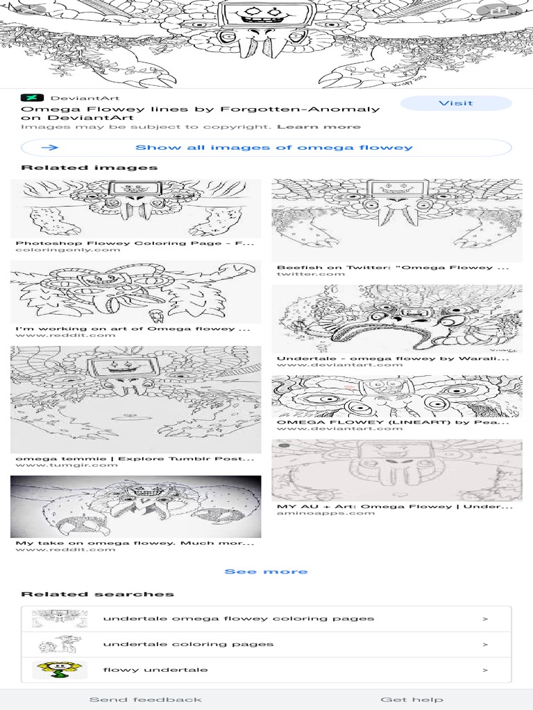 Omega Flowey Drawing - Google Search | PDF